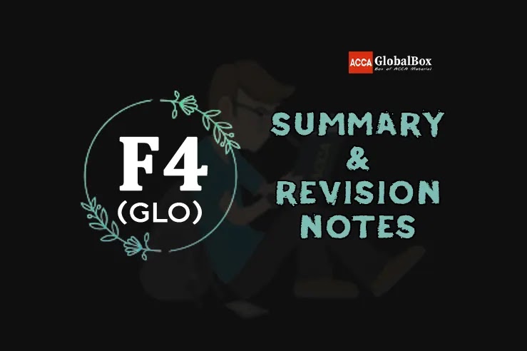 F4 (LW-GLOBAL) | Summary + Revision Notes | Corporate and Business Law ...