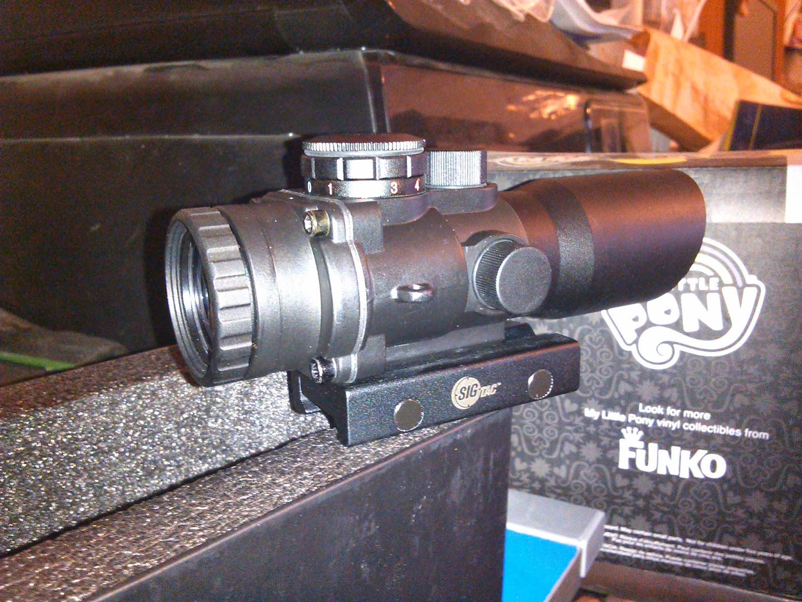 Whiskey Romeo's First Rifle: SigTac CP1 Prismatic Optical Scope (3X)