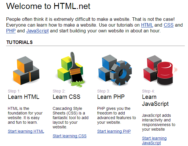 Situs Tempat Belajar HTML dan CSS Situs Tempat Belajar HTML dan CSS