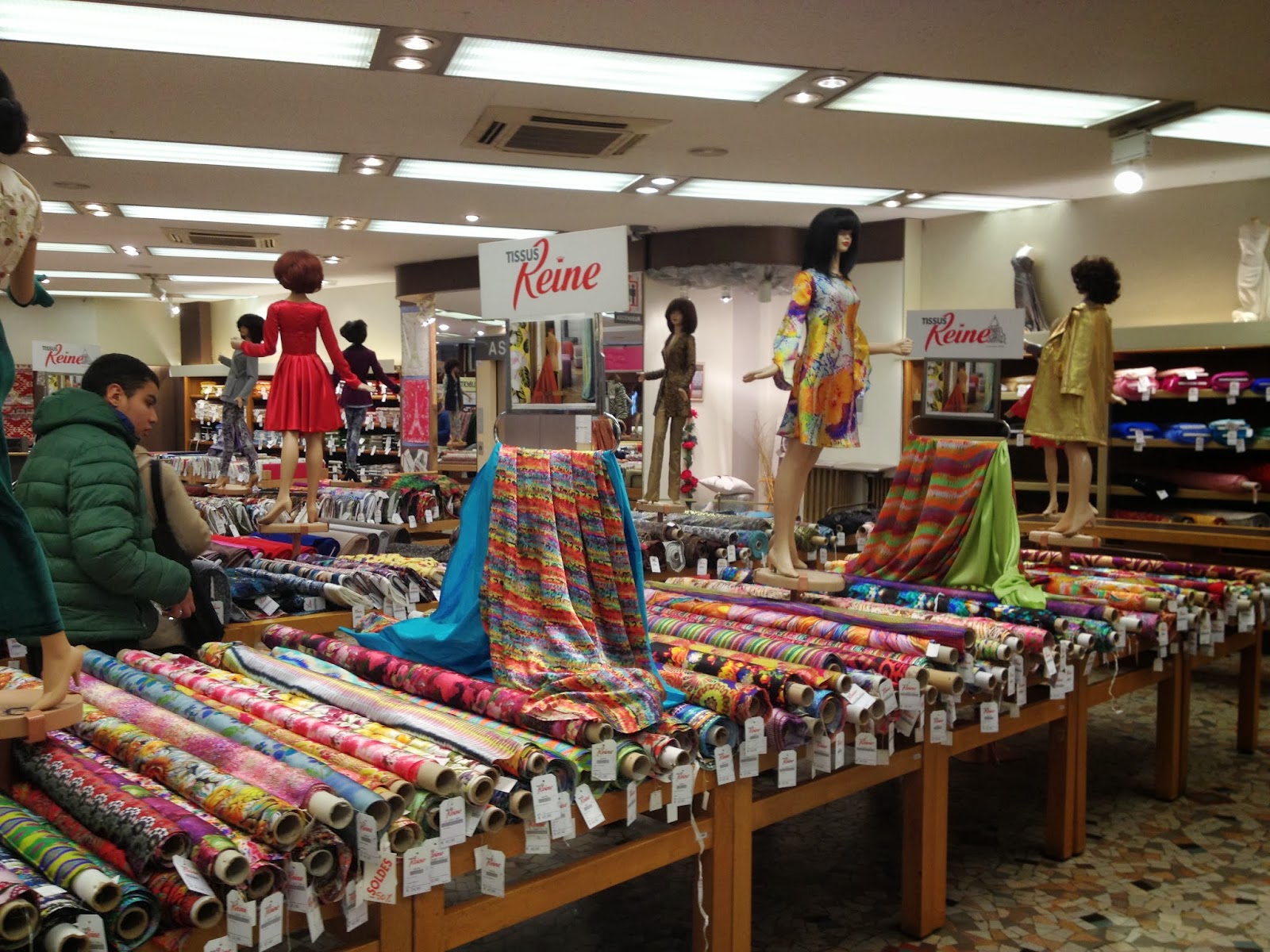 And Sew Forth: Fabric Shopping in Paris