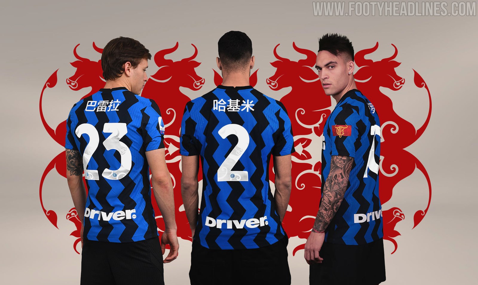 Special Inter Milan 2021 CNY Logo + Kit Revealed - To Be Worn Against ...