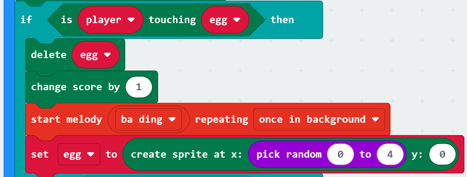 雲林SONG: MakeCode Microbit 遊戲設計：「接雞蛋」(Microbit Game: Egg Catching)