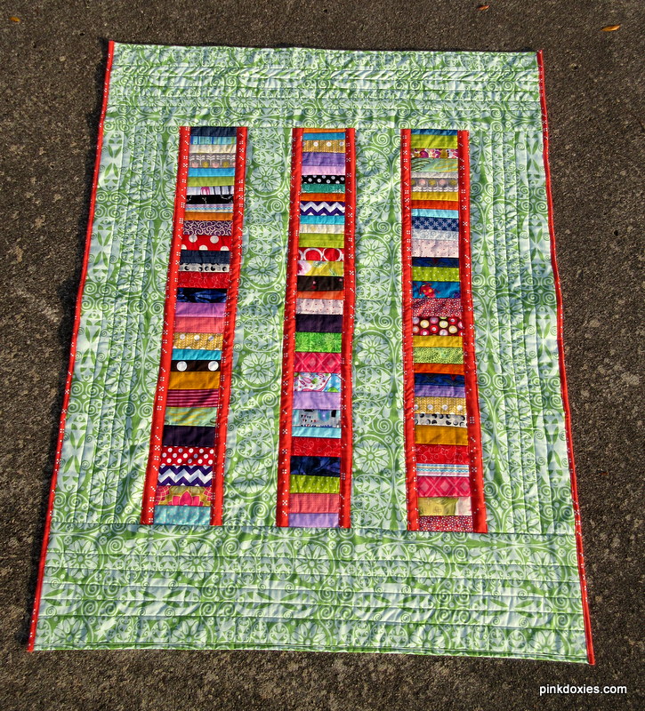 Julie Stocker Quilts at Pink Doxies: Quilt-As-You-Go Chinese Coins