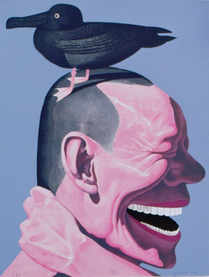 loveisspeed.......: Yue Minjun paintings...