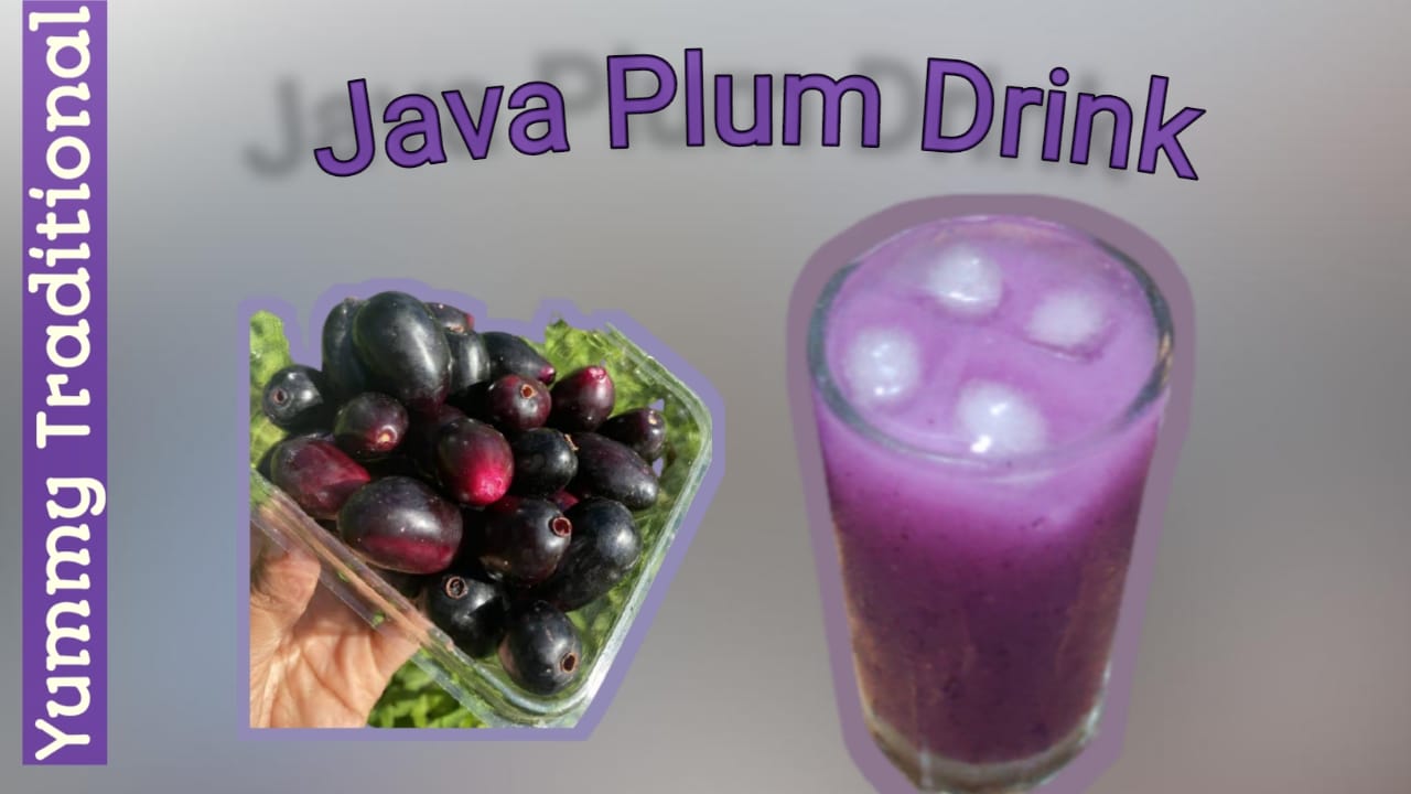 Java Plum Drink Recipe - Yummy Traditional