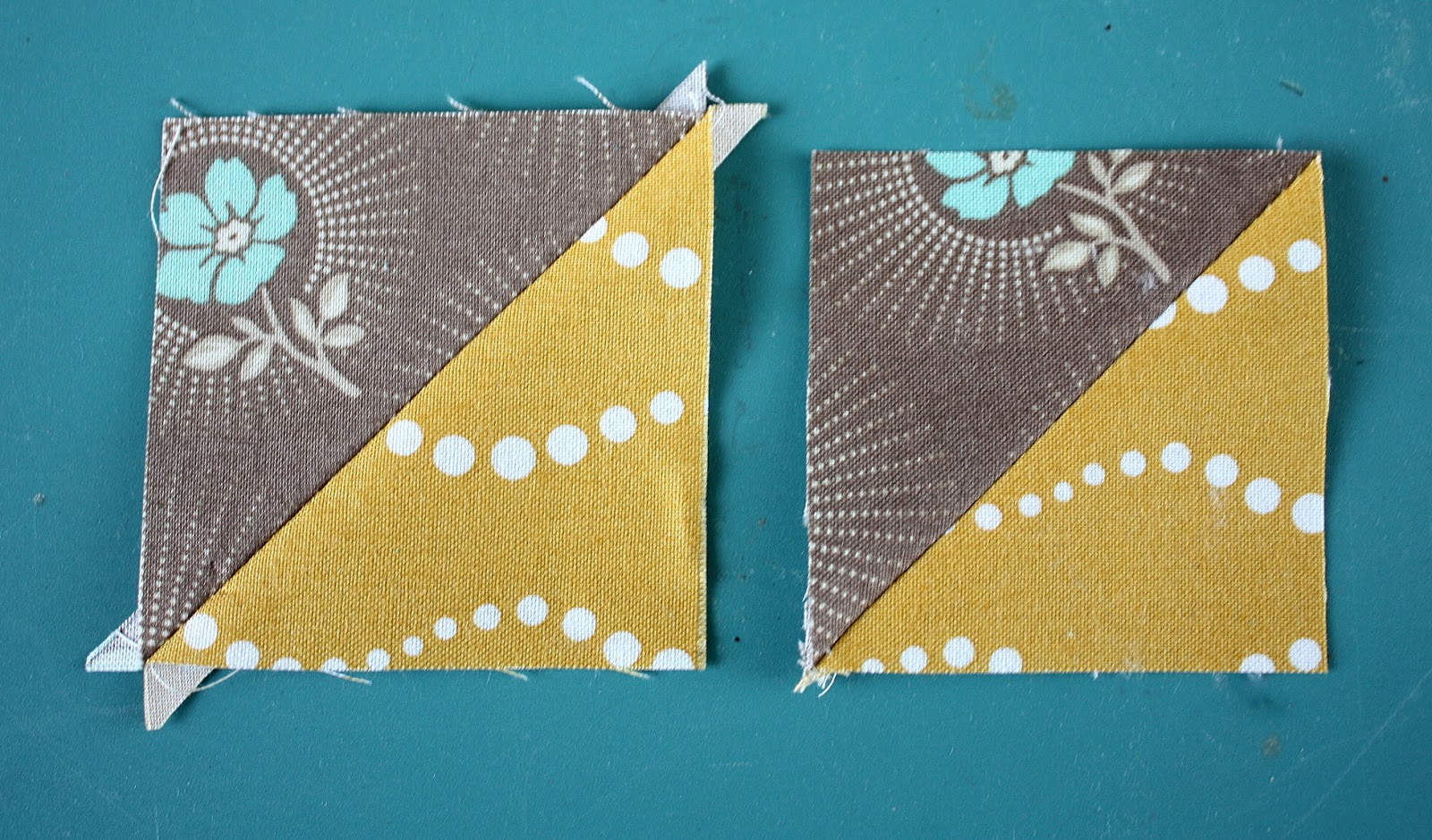 Squaring up Half-Square Triangles - Diary of a Quilter - a quilt blog