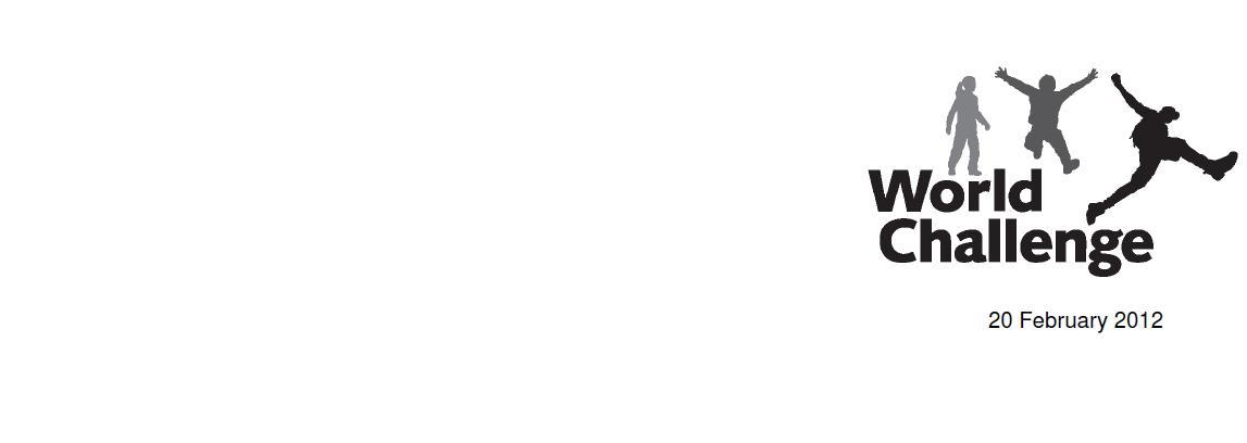 Jenny Euesden's Expedition to Uganda 2013