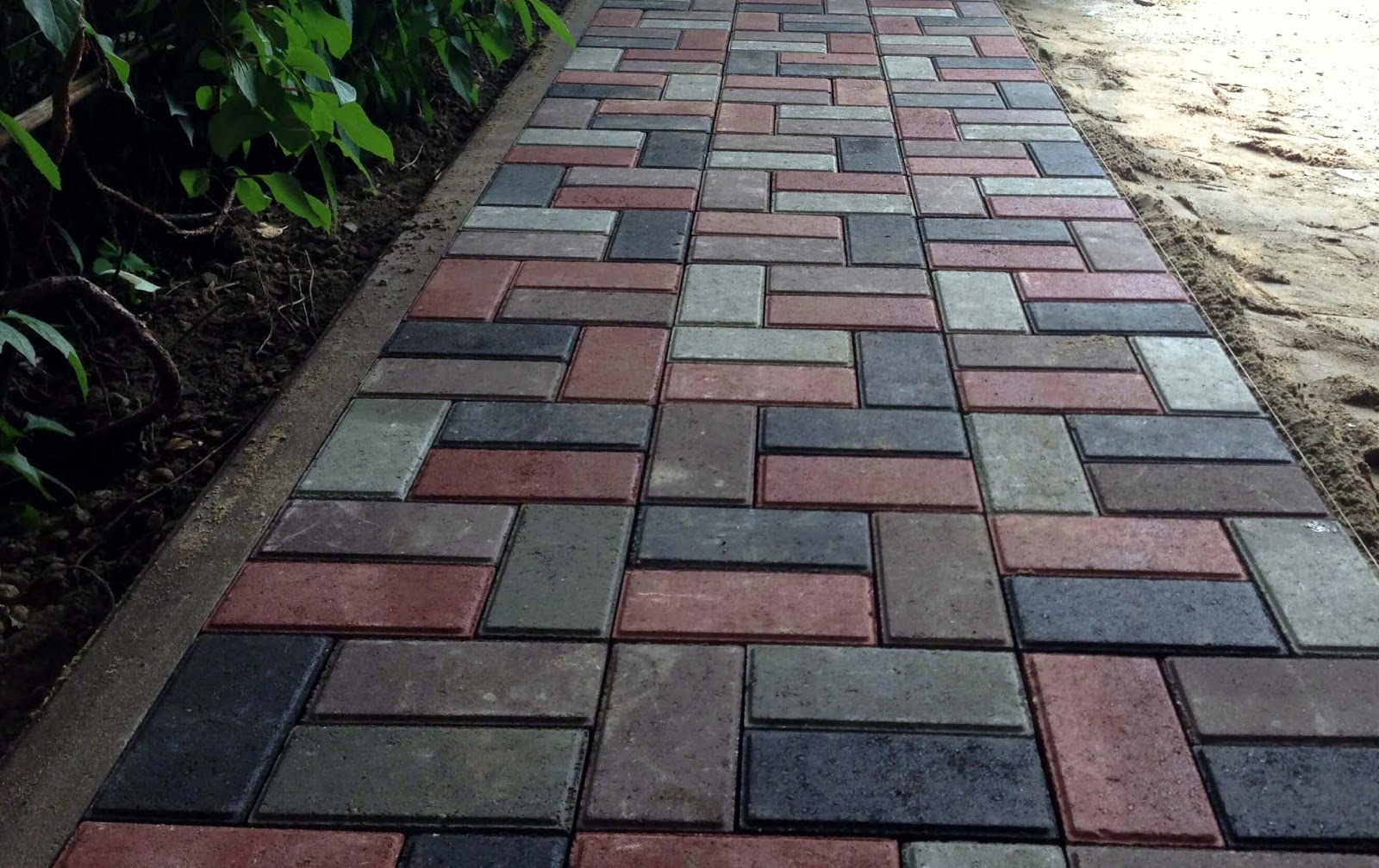 +64 Contoh Gambar Desain Paving Block Minimalis Modern Terbaru