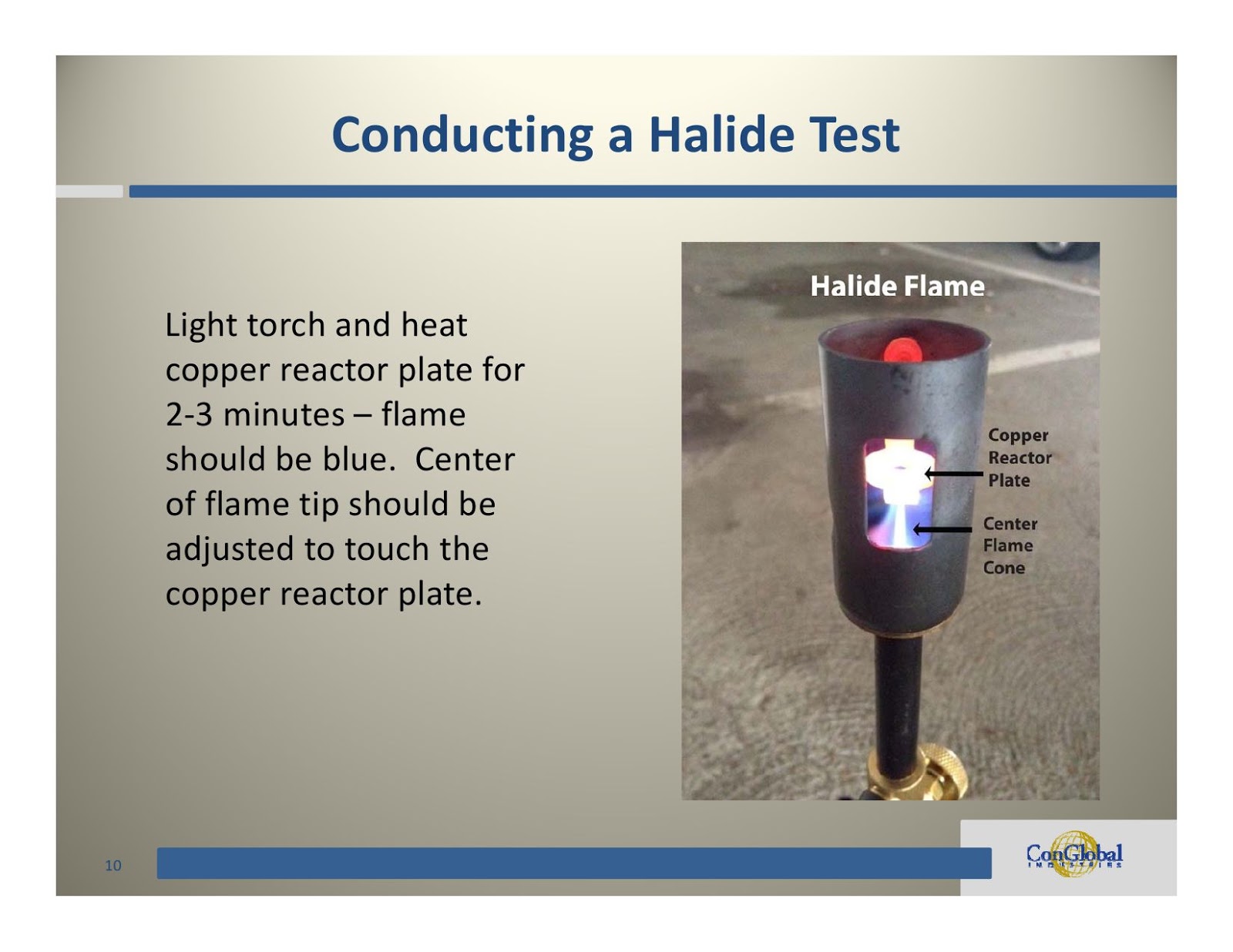 3. Refrigerated Cylinder Testing Procedures