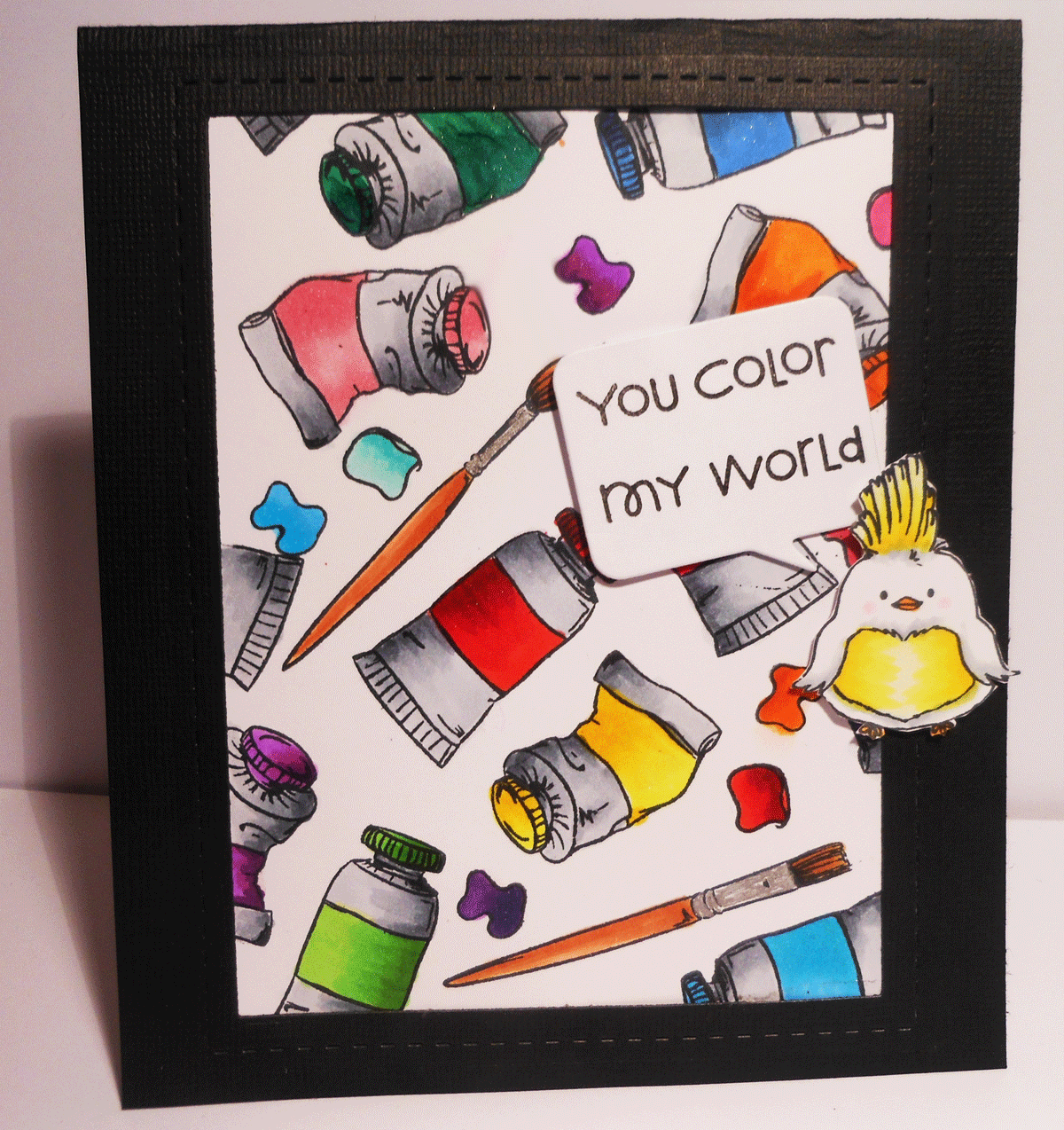 Colour and Sparkle: You Color My World