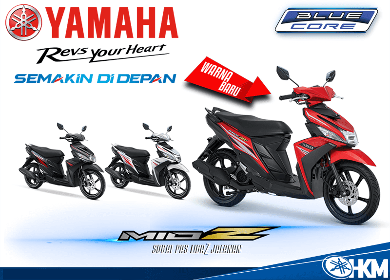 Yamaha Mio Z 125 Blue Core - Harga Kredit Motor Murah