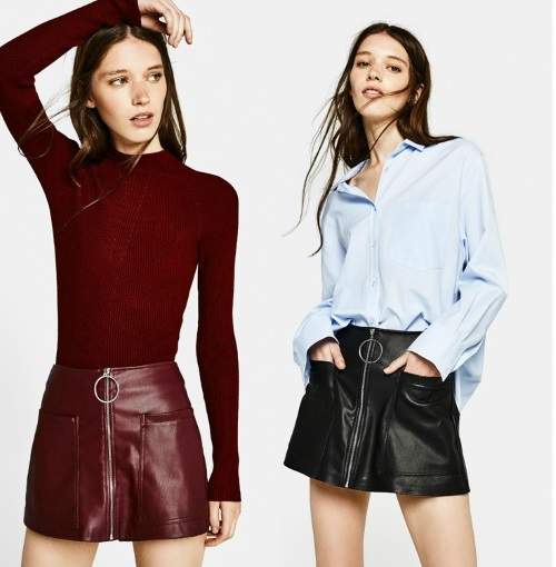 Avance de otoño 2017 moda Bershka para mujer