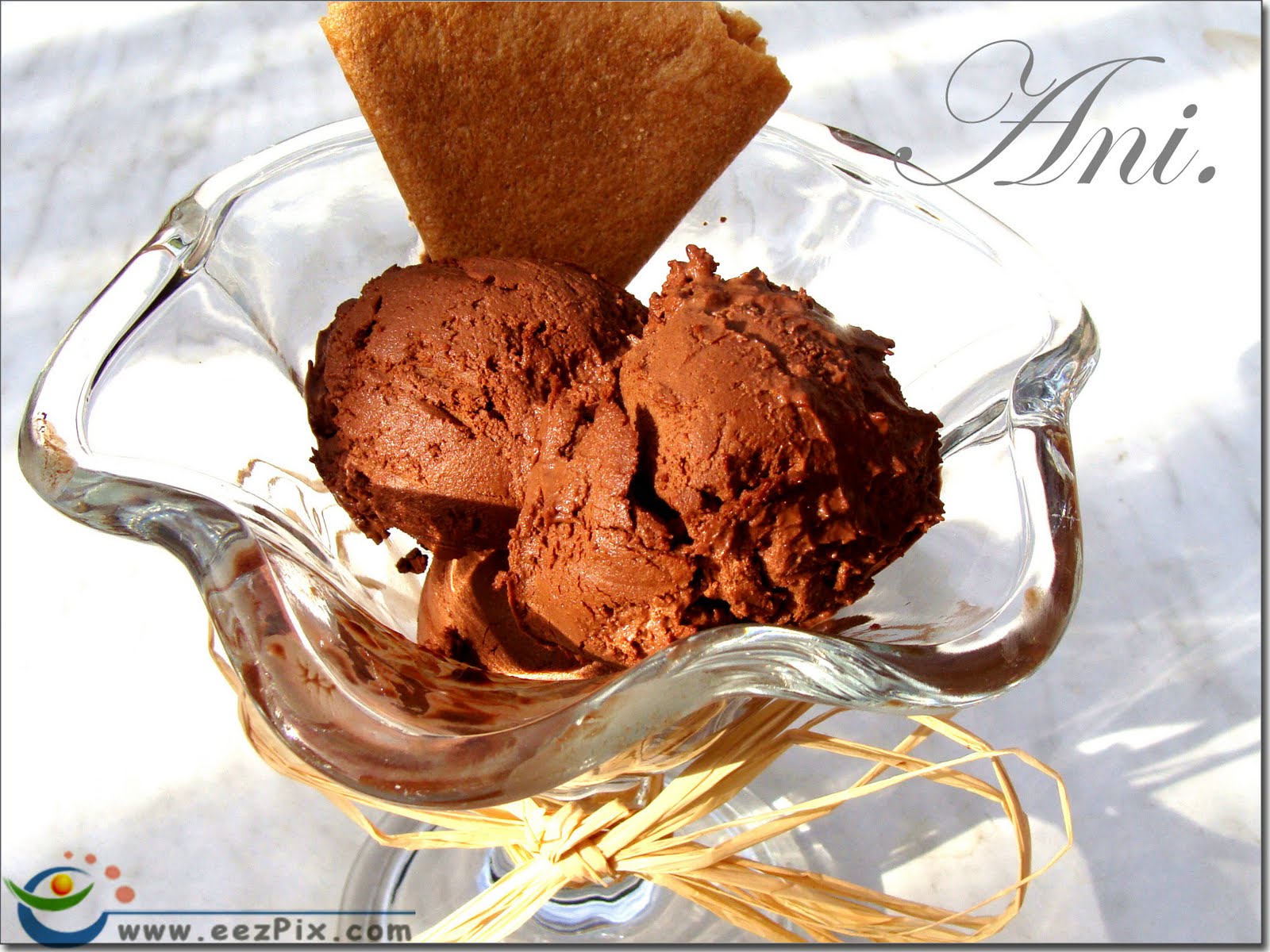 La Cocina de Ani: Helado cremoso de chocolate