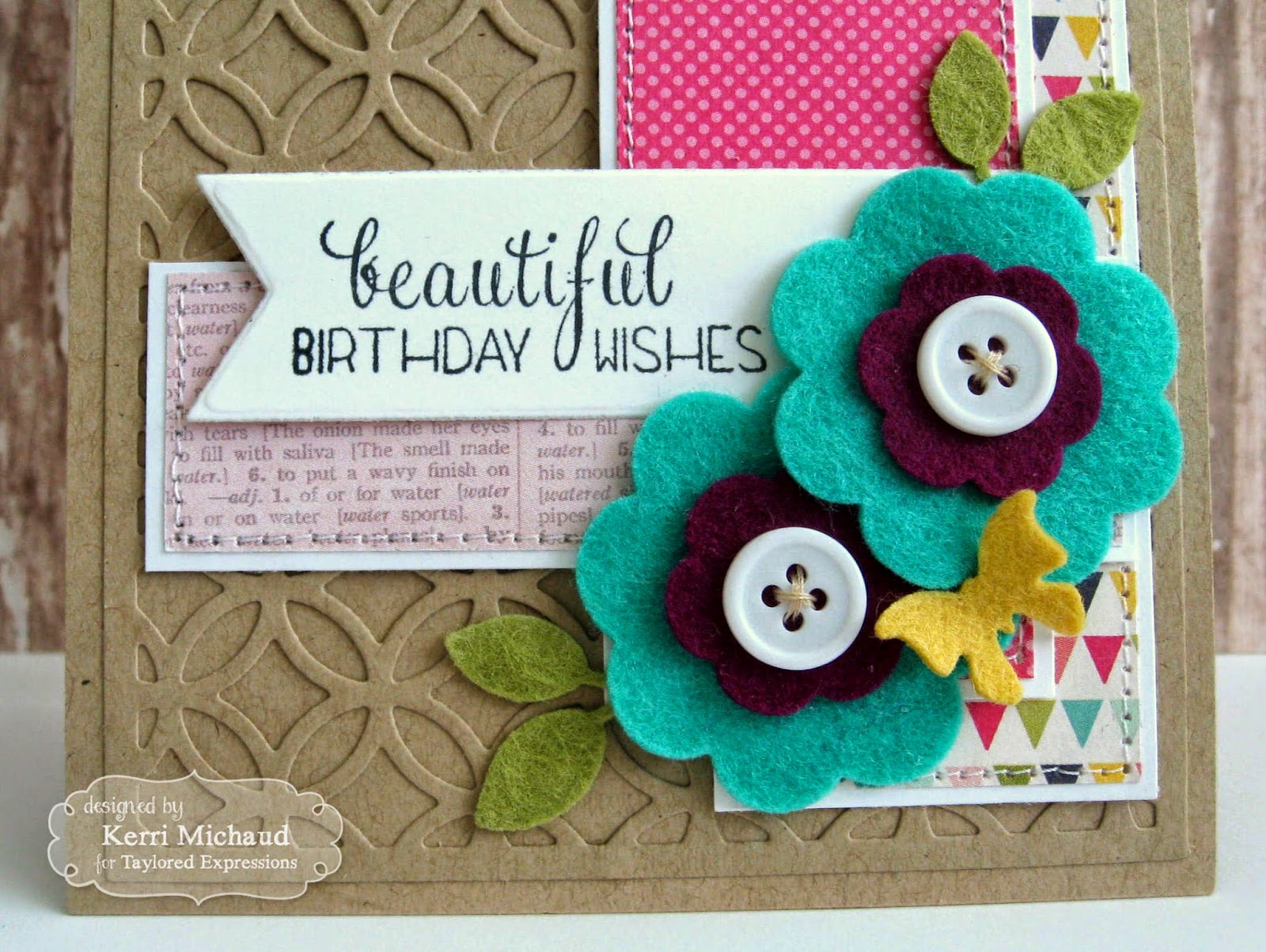 Taylored Felt! - Cards by Kerri