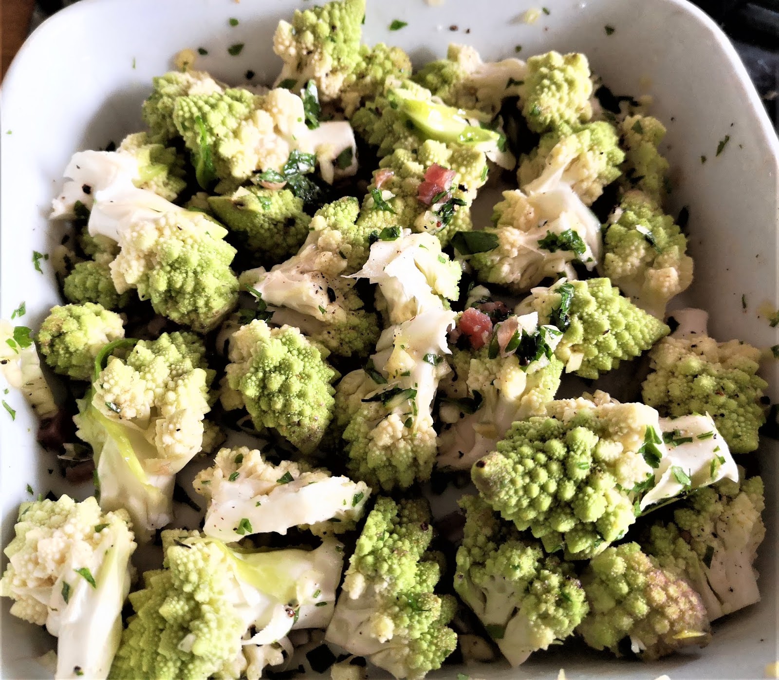 Le chou Romanesco . . . légume au goût délicat