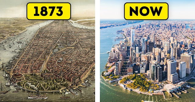 10 Amazing Cities Before And After Over the Years
