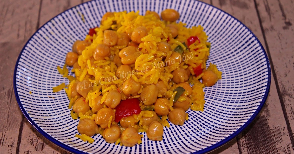 ARROZ CON GARBANZOS ~ Las Creaciones de María José