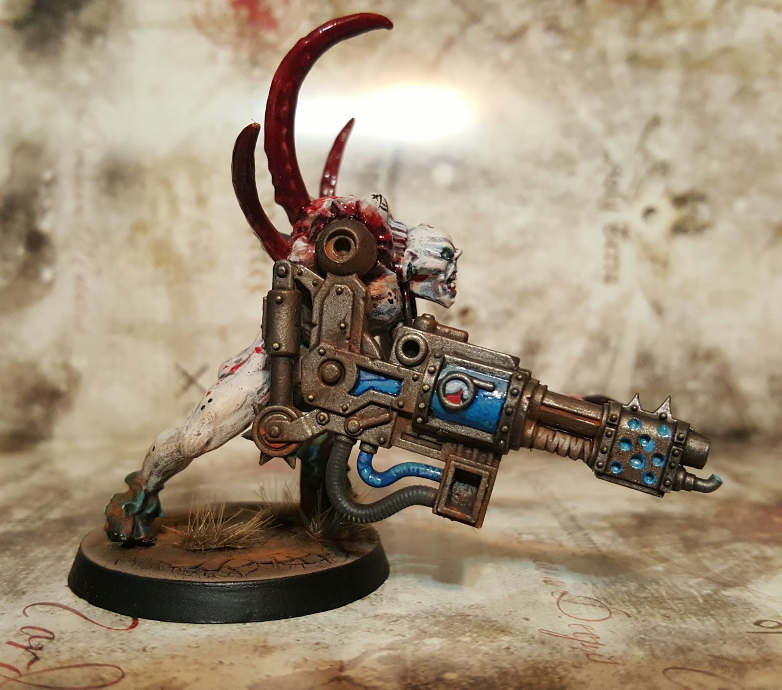 WRYTHHOLD: 40K Daemons of Chaos - Dark Mechanicus Exalted Flamer #2