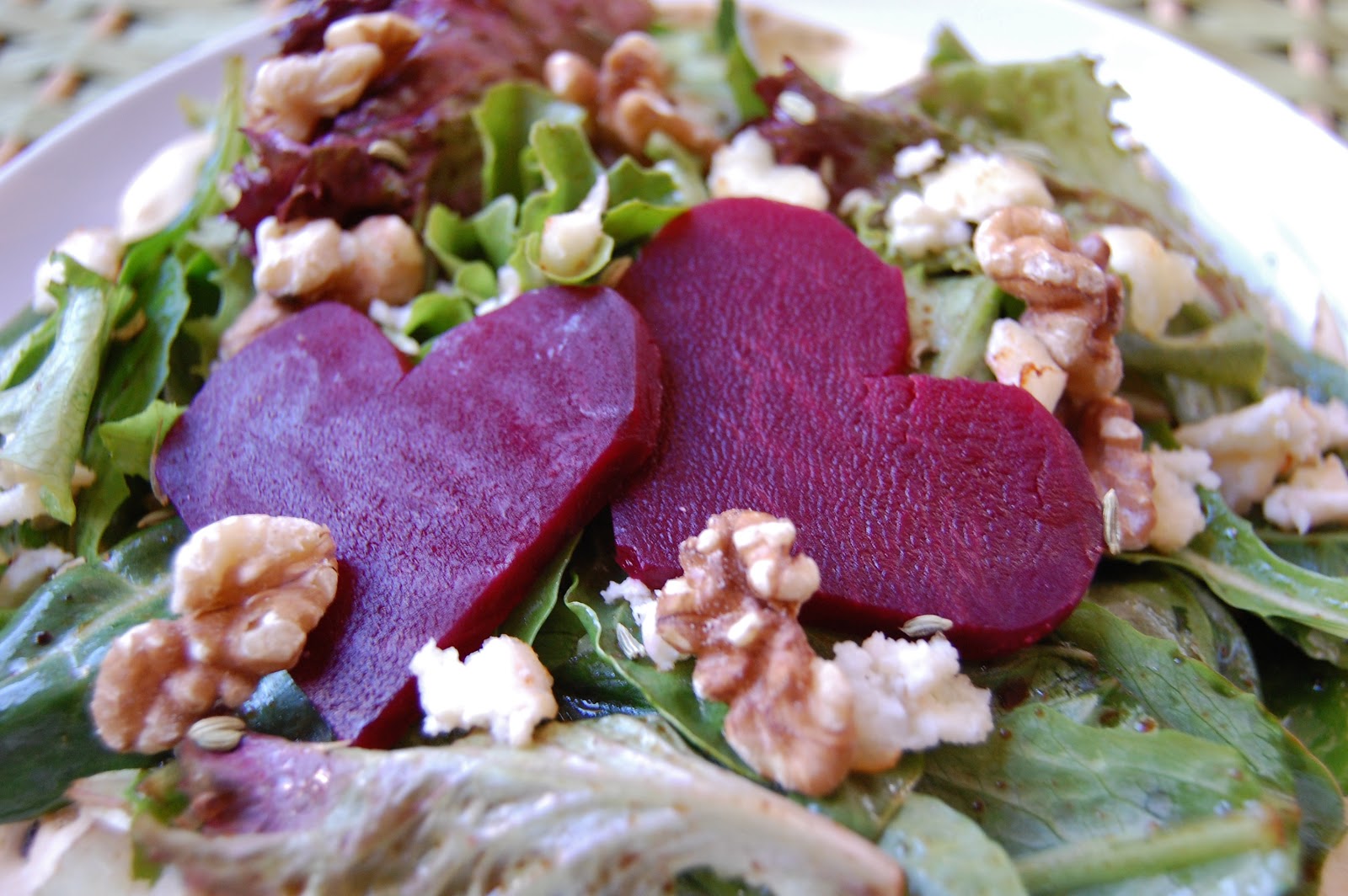 rabbit food rocks: My-Heart-Beets Salad - Valentine's Day Dinner for 6 ...