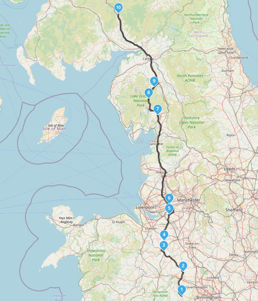 2020 - Scottish Highlands: Ride up to Moffat