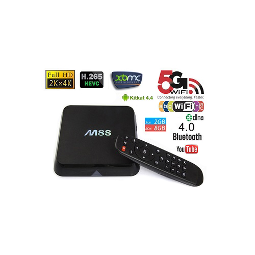 Android TV Box M8s Ram 2Gb Rom 8G chính hãng - TCTSHOP.COM