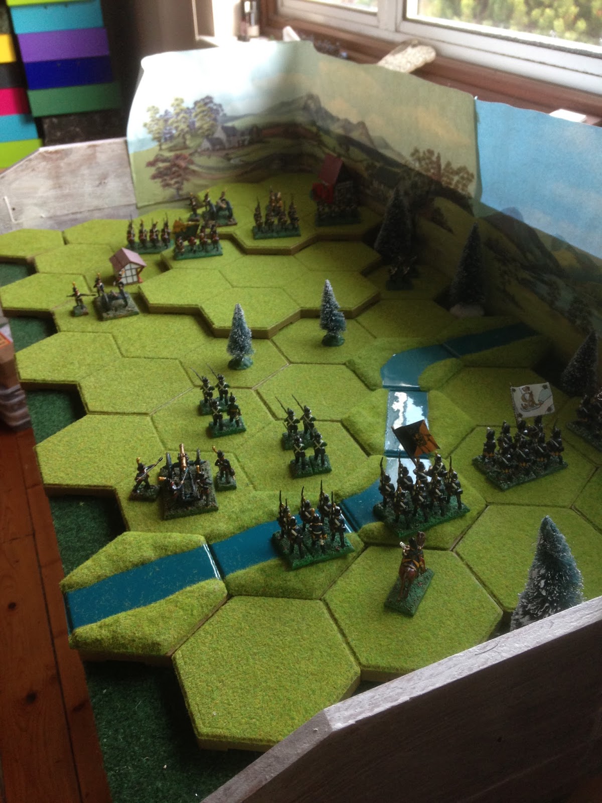 The Duchy of Tradgardland: A "Portable Wargame" Napoleonic game.