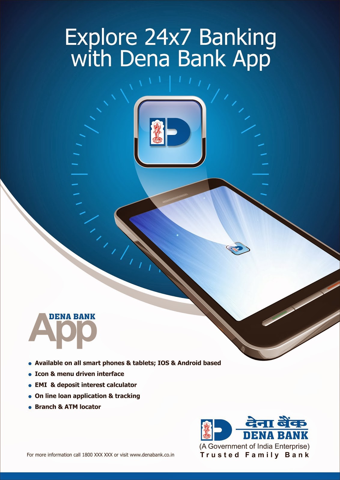 Mobile Banking Print Ad
