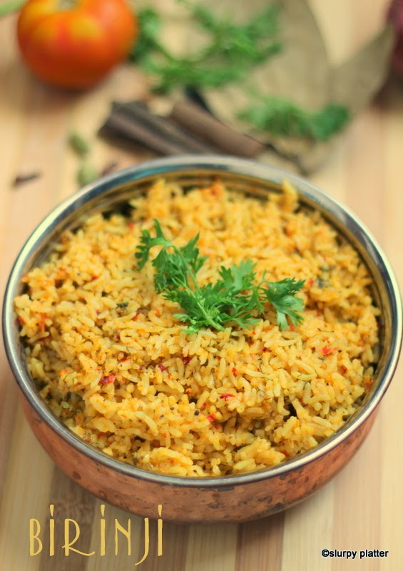 slurpy platter: BIRINJI