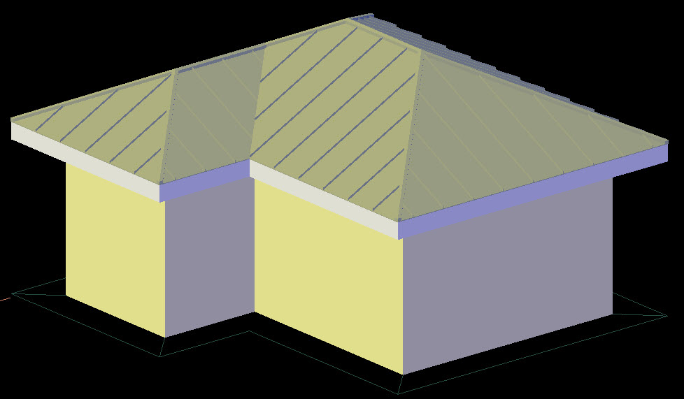Roger Cusson - Blog: Creating a 3D Roof in AutoCAD