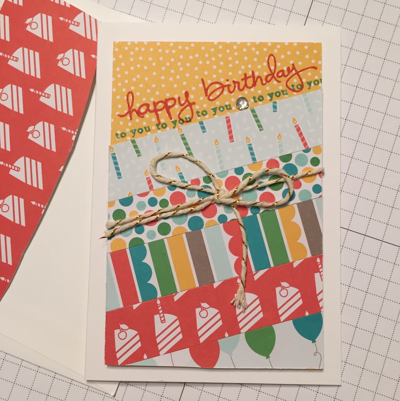 How To : Note Card Set Endless Birthday Wishes with Cherry On Top ...