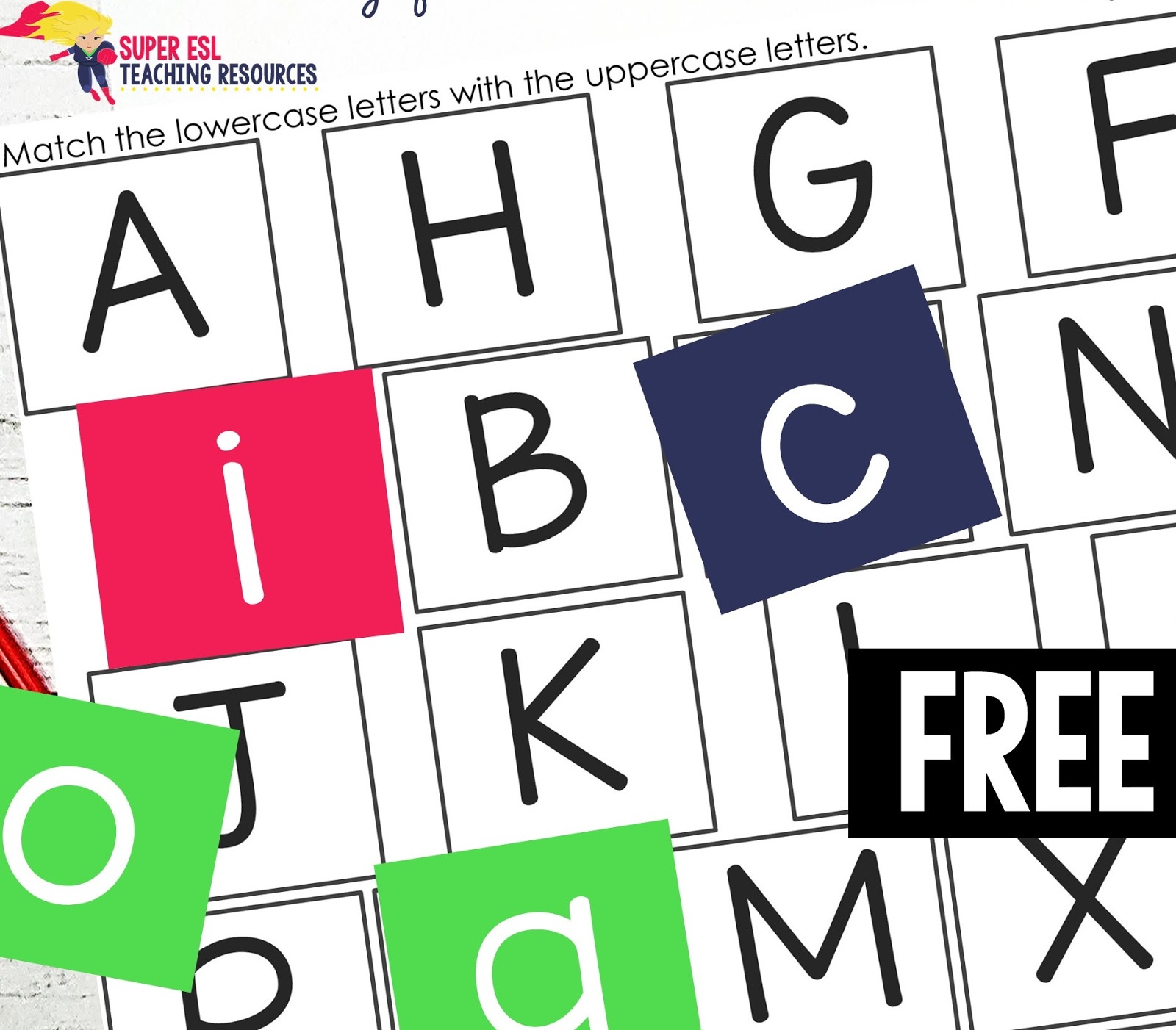 Non-Childish Find and Match Alphabet Activities for Adults | Super ESL Teaching Resources non-childish-find-and-match-alphabet-activities-for-adults-super-esl-teaching-resources