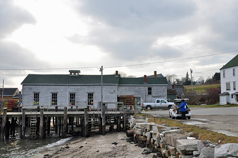 Friendship, Maine in December | Mary Byrom ~ Maine Artist