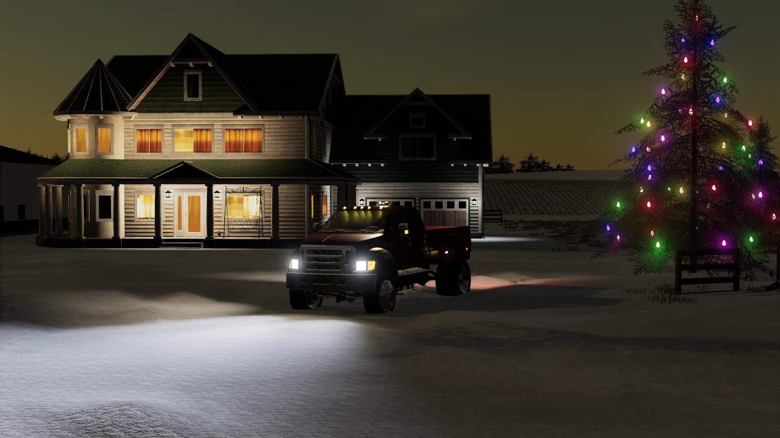 FS19 Ford F650 Lifted v1.0 - FS 19 & 22 USA Mods Collection