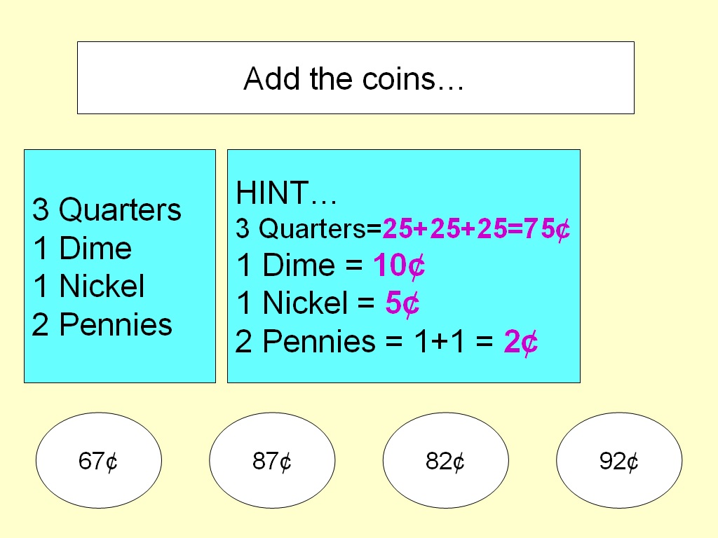 Student Survive 2 Thrive: Add the Coins Math Practice Game