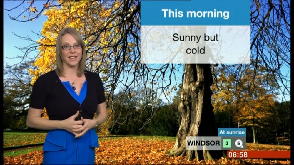 UK Regional News Caps: Kate Kinsella - BBC London Weather