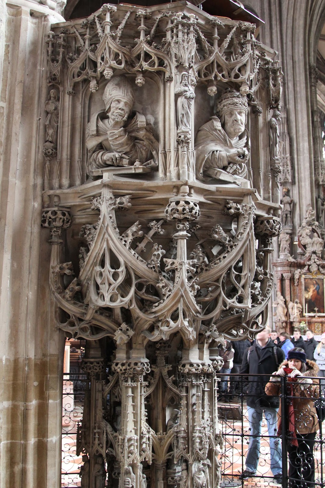 Zach with a silent "h": Stephansdom