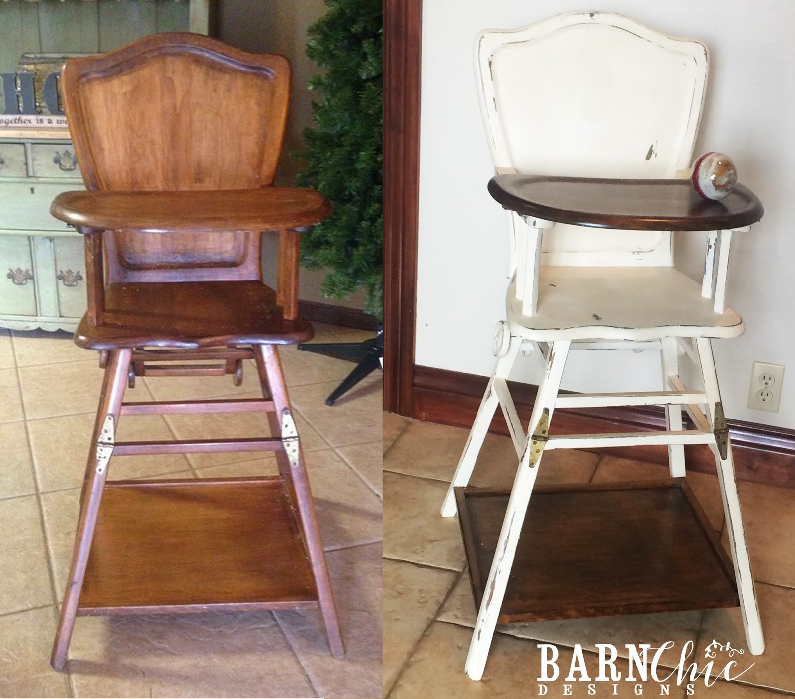 Barn Chic Designs: The Stylish High Chair