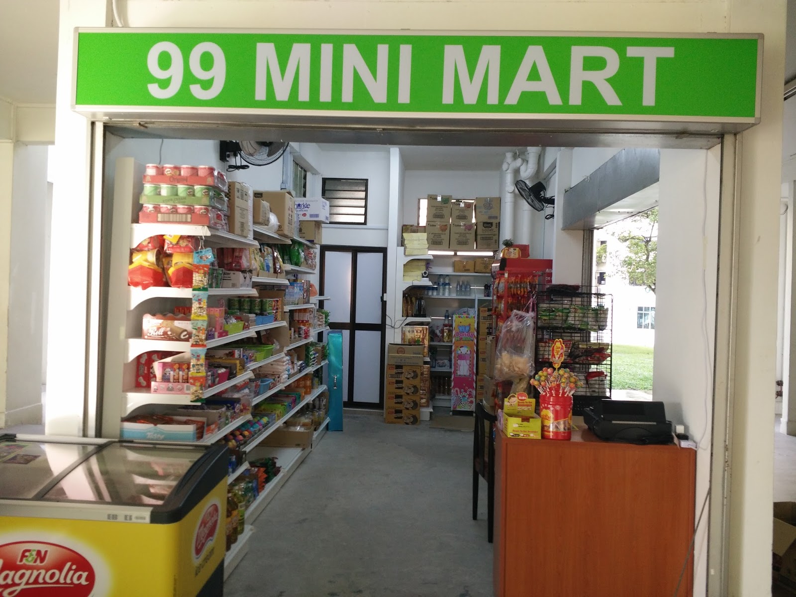 99 MINI MART: 99 MINI MART at 712 BEDOK RESERVOIR ROAD