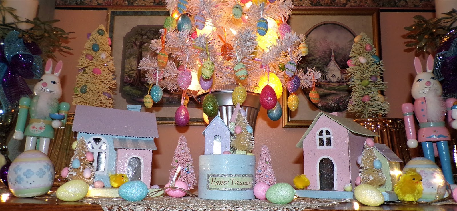 DEBBIE-DABBLE BLOG: Easter Bunny Village, 2020