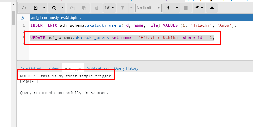 Dimensi TutupBotol: Create a Very Simple Trigger in pgAdmin 4 - Postgresql
