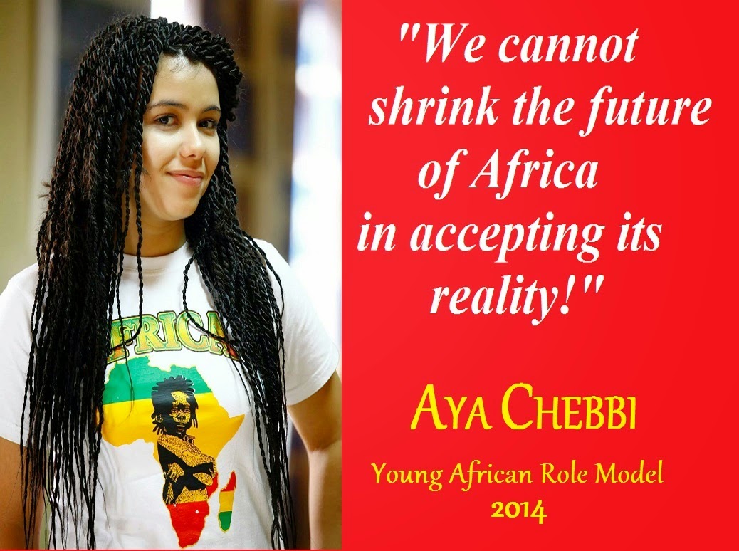 "African Role Models 2014" - AYA CHEBBI - Ignite The Youth