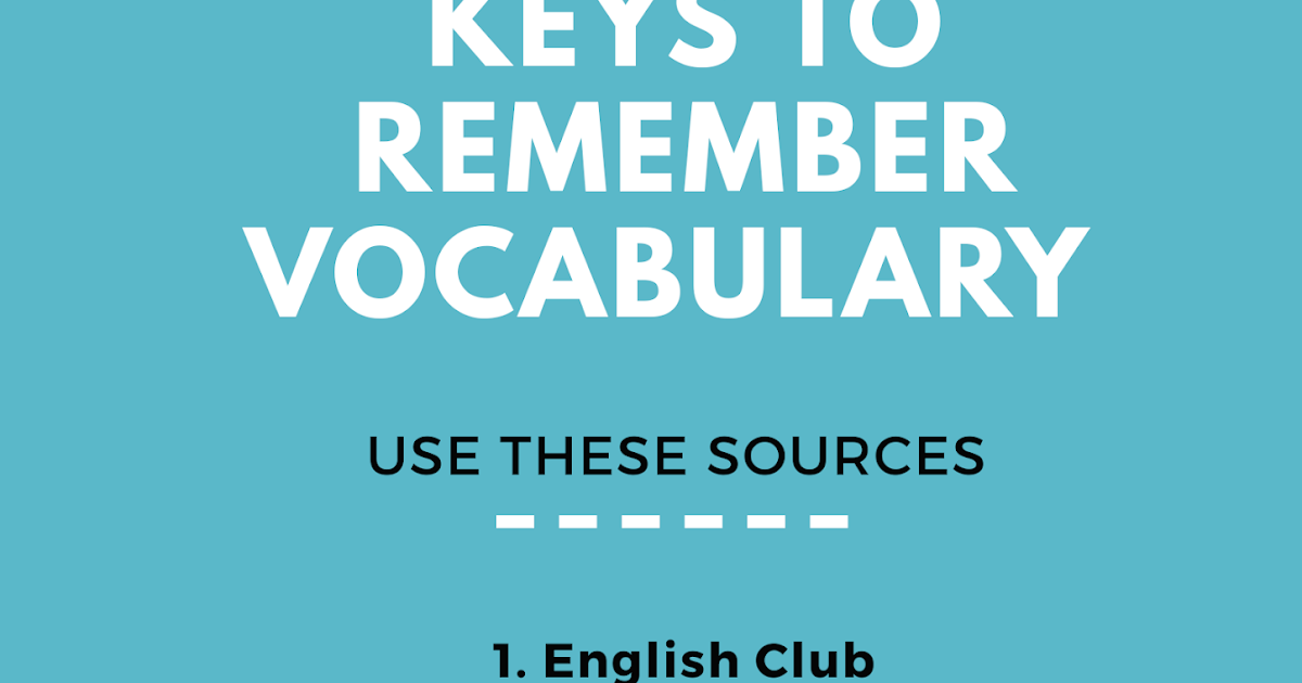 Sources To Learn Vocabulary | Vocabulary For Kid