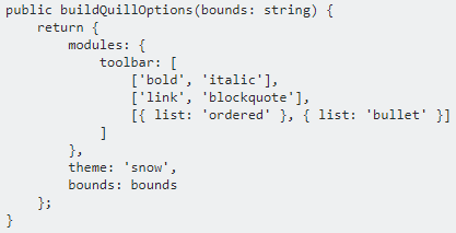 Creating a rich text editor with Quill
