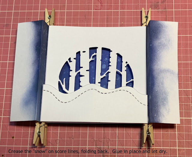 Stamping as Fast as I Can!: Bridge Card Picture Tutorial
