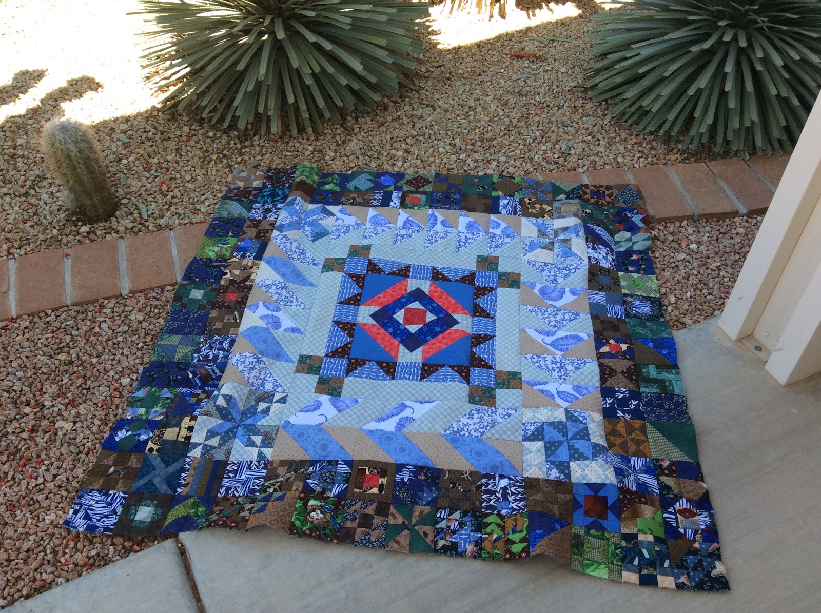Linda's QUILTing Adventures and More: 365 Day Challenge Quilt progress