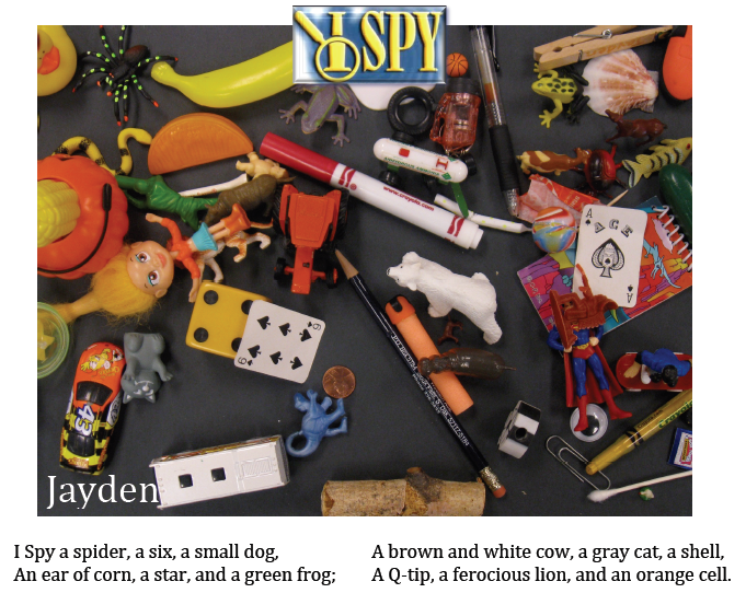 A Day in 3K: I Spy Page