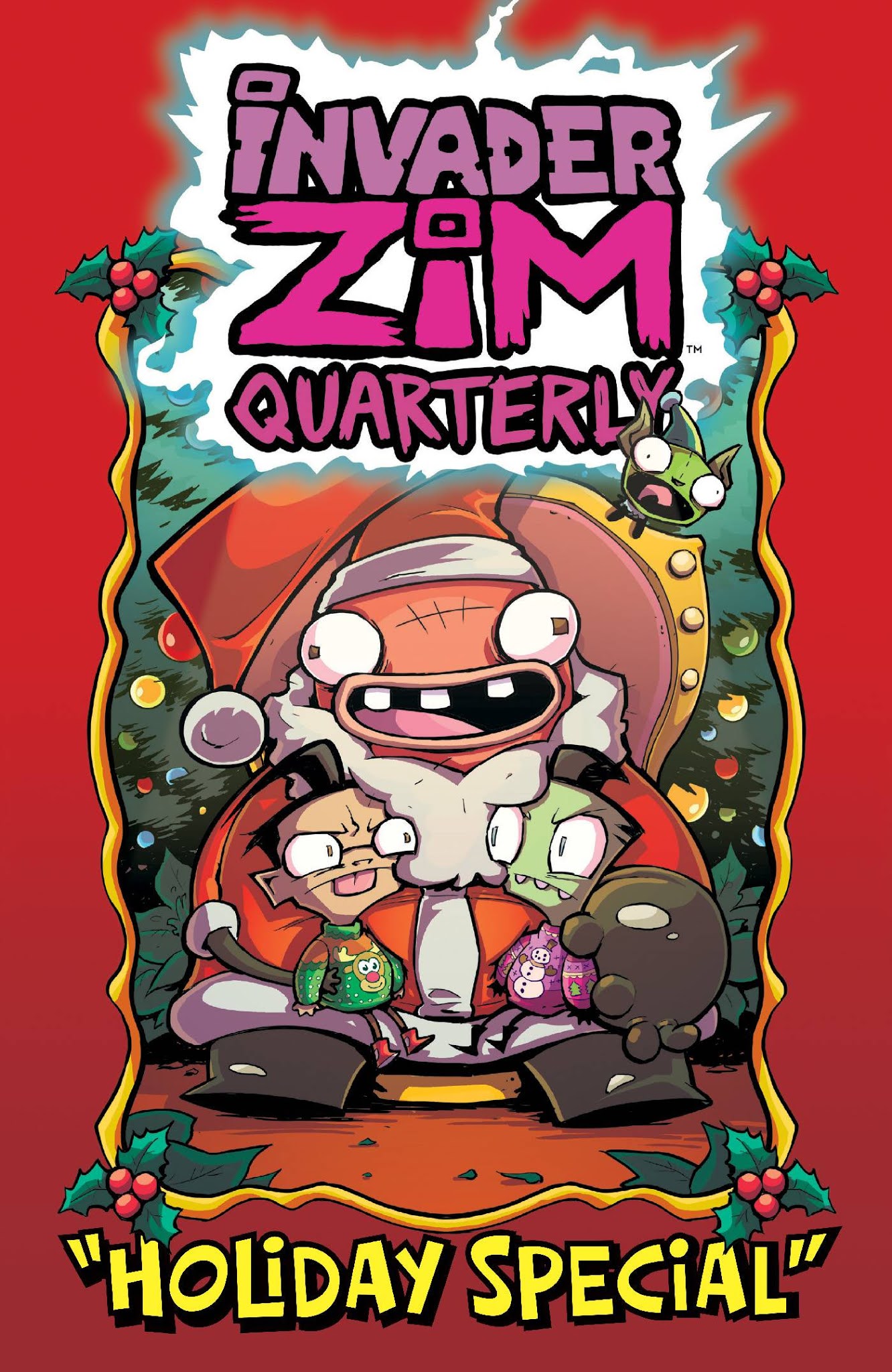 NickALive!: Oni Press Announces 'Invader ZIM Quarterly Holiday Special'