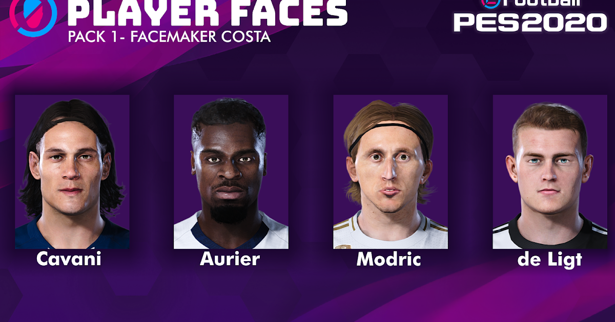 PES 2020 Facepack V1 by Costa ~ SoccerFandom.com | Free PES Patch and ...
