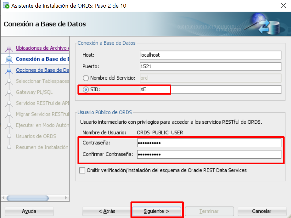 Cómo instalar Oracle SQL Developer Web