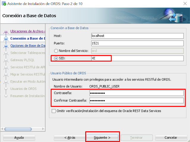 Cómo instalar Oracle SQL Developer Web